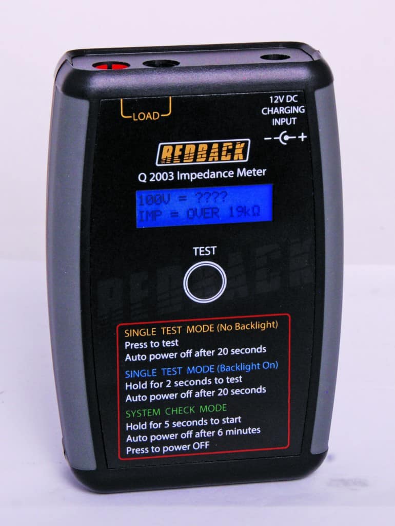 Redback launches new impedance meter 'for dummies' - Connected Magazine