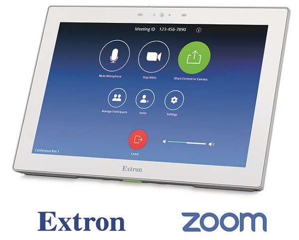 Extron releases new enhancements for Extron Control for Zoom Rooms ...
