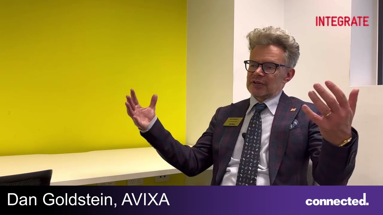 Integrate 2023 - Dan Goldstein - AVIXA - Connected Magazine
