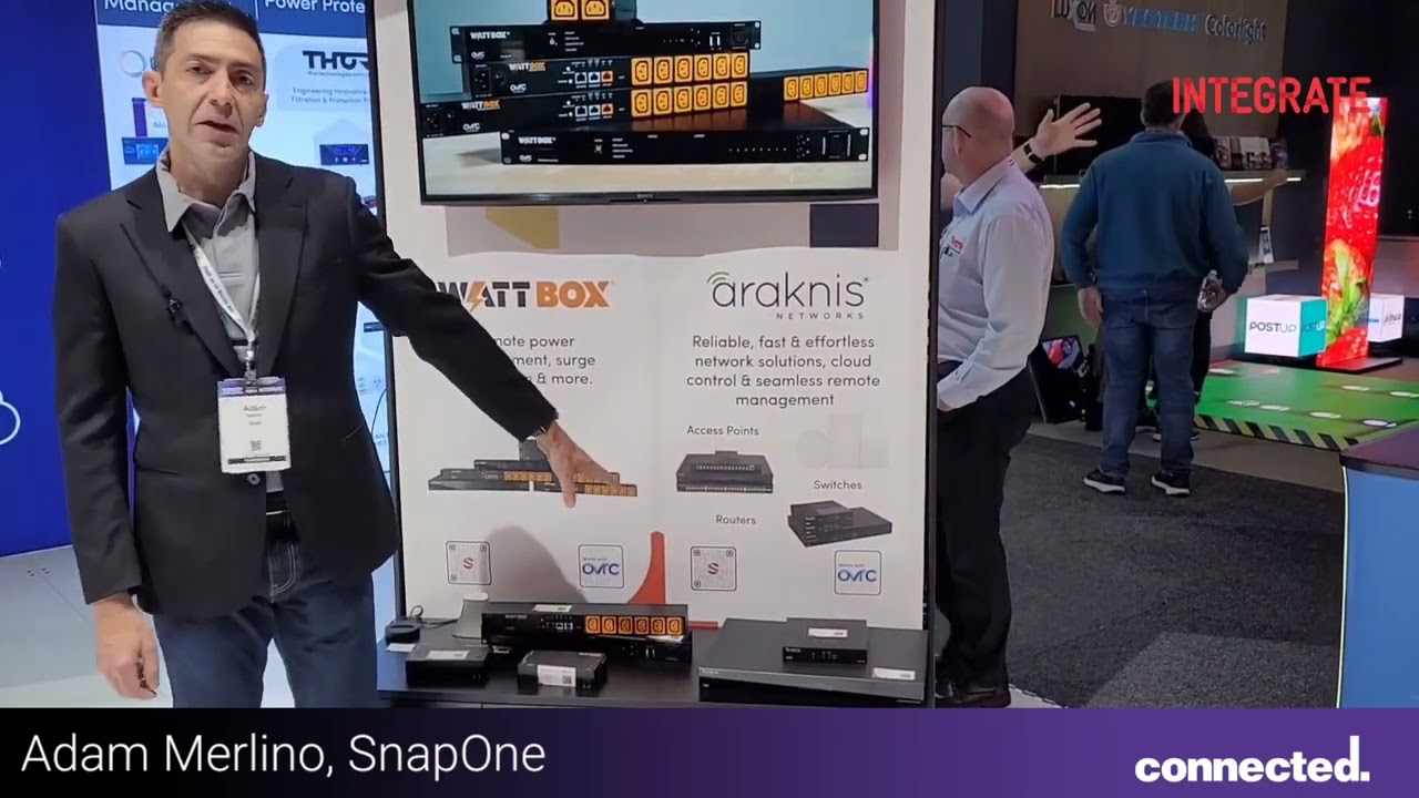 Integrate 2023 - Adam Merlino - Snap One - Connected Magazine