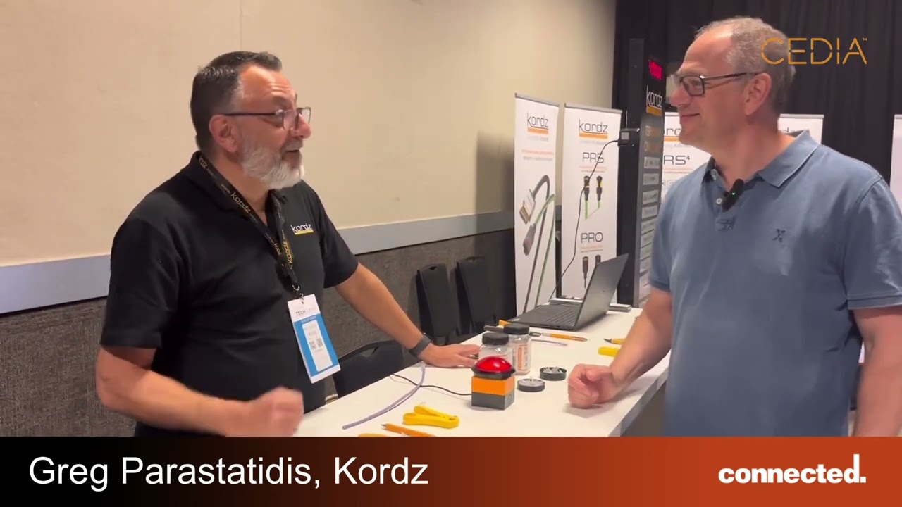 CEDIA Tech Summit 2023 - Josh, Greg - Kordz - Connected Magazine
