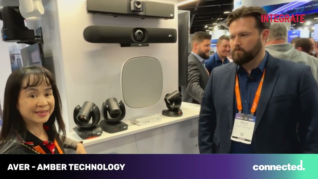 Amber Technology stand tours | Integrate 2024 - Connected Magazine