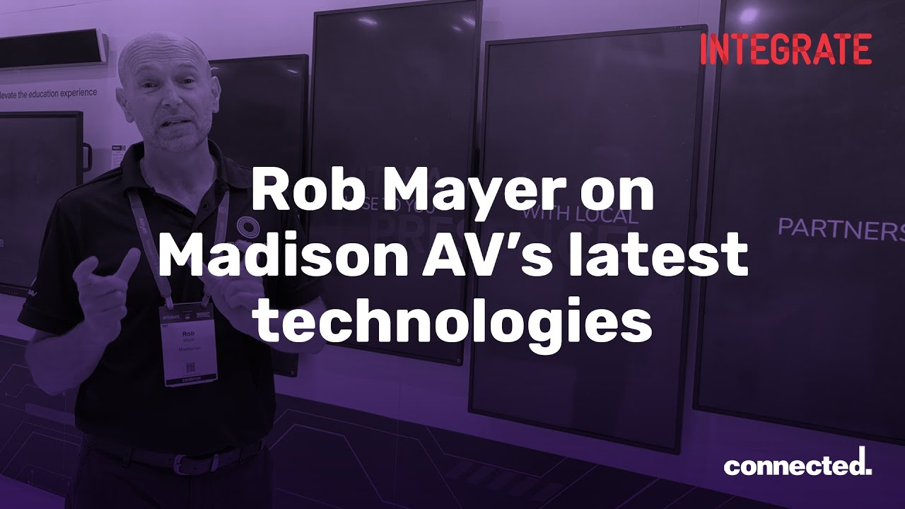 PTZOptics, Auracast & SpinetiX with Madison AV | Integrate Expo 2025 - Connected Magazine